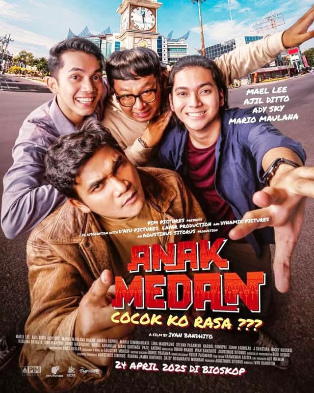 Film Empat Sekawan dari Medan Siap Tayang 24 April 2025 - Kabarhiburan.id